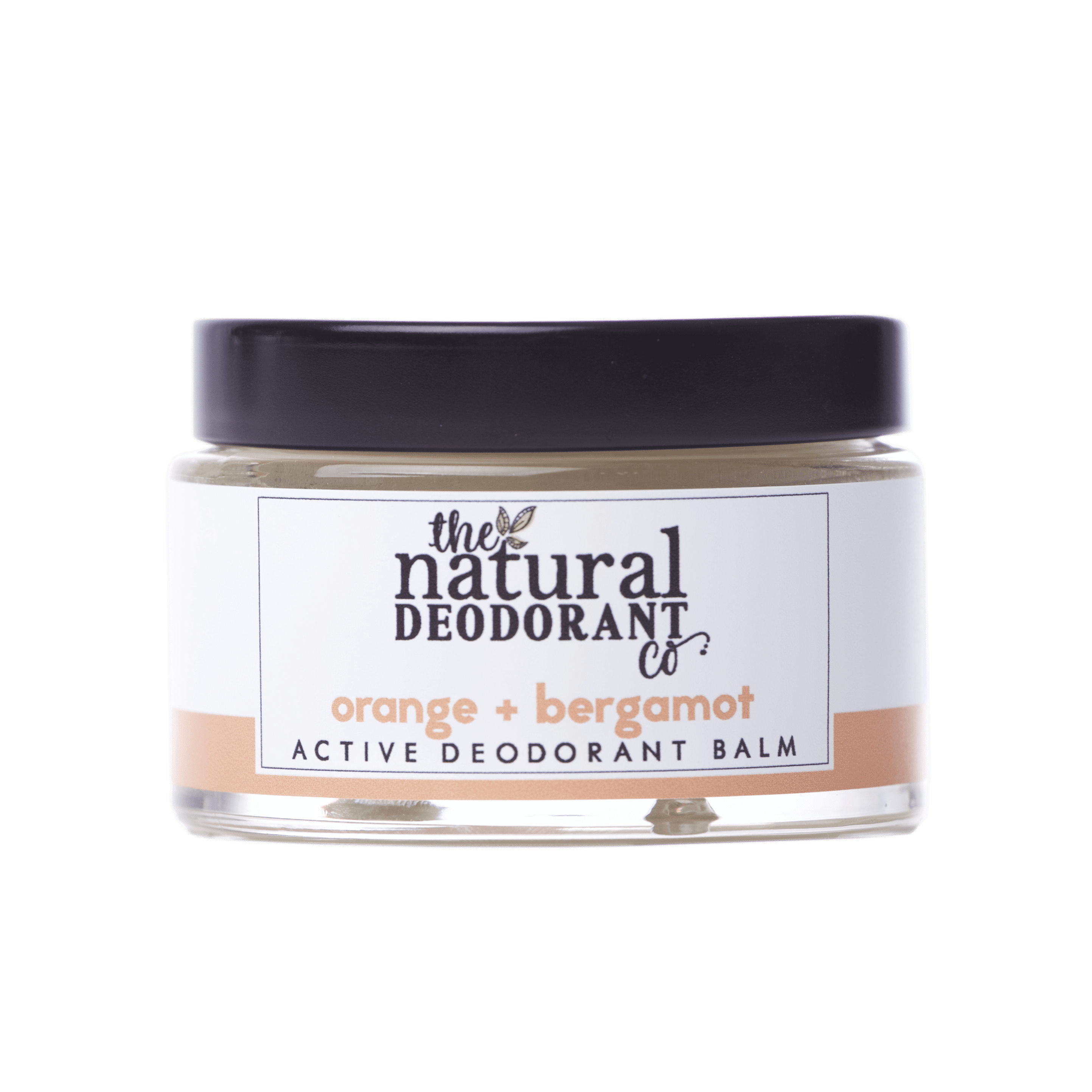 The Natural Deodorant Co, Active Deodorant Balm Orange & Bergamot, Extra Strength for Women or ...