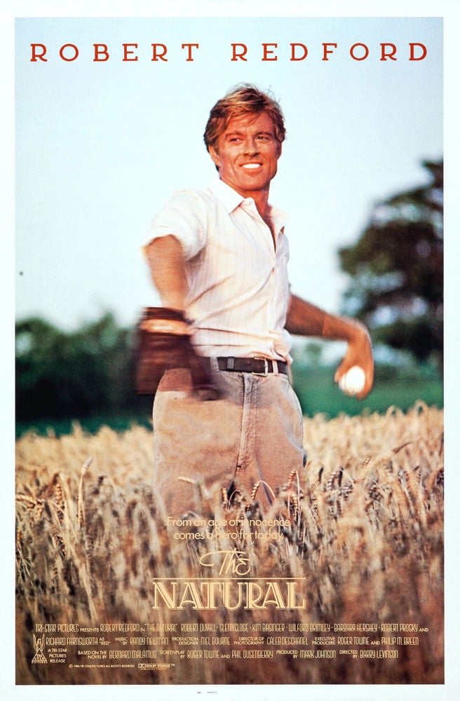 The Natural Movie Poster 24Inx36In Poster Entertainment Decor Art ...