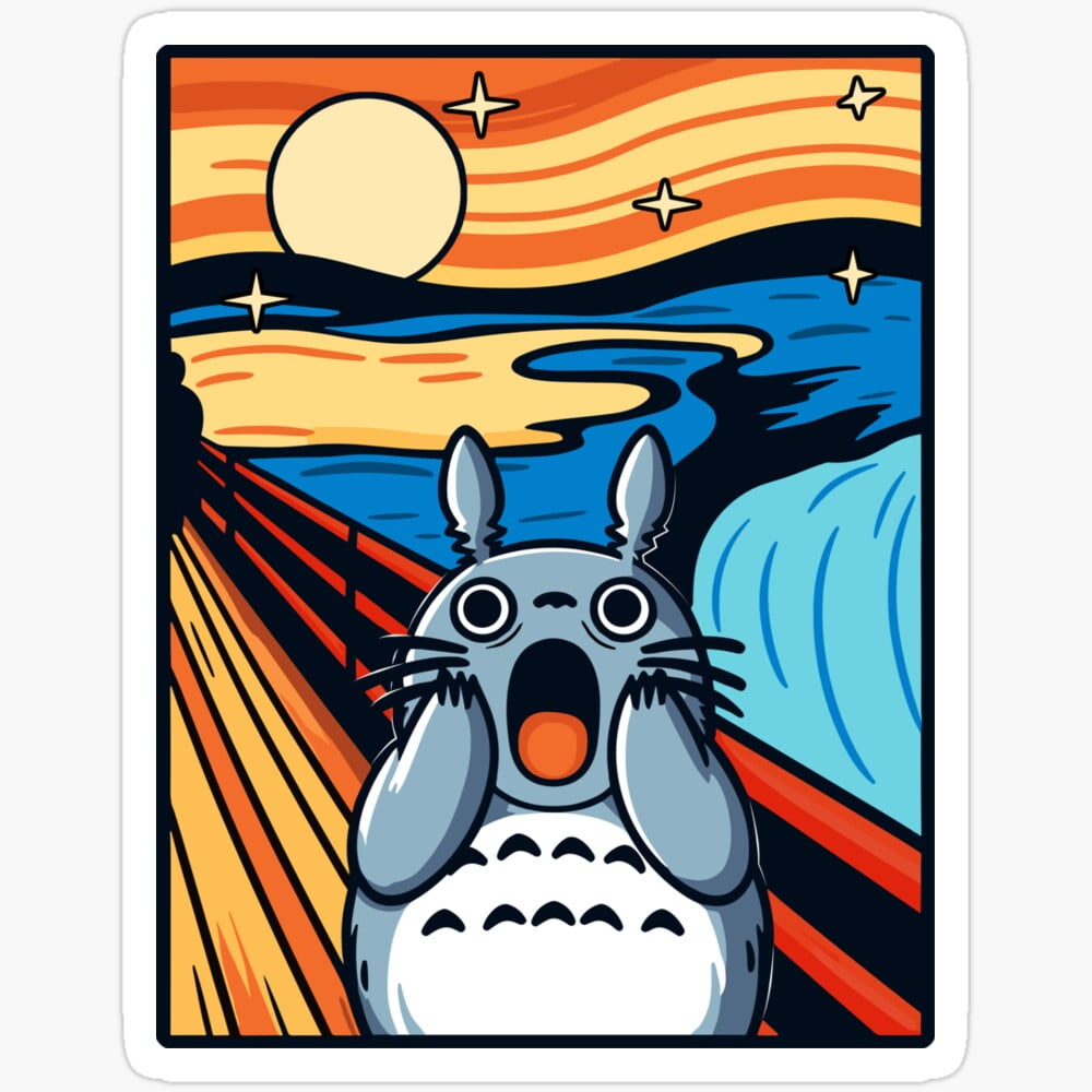 The Neighbor'S Scream Sticker Phone Decal Water Bottle Stickers Car ...