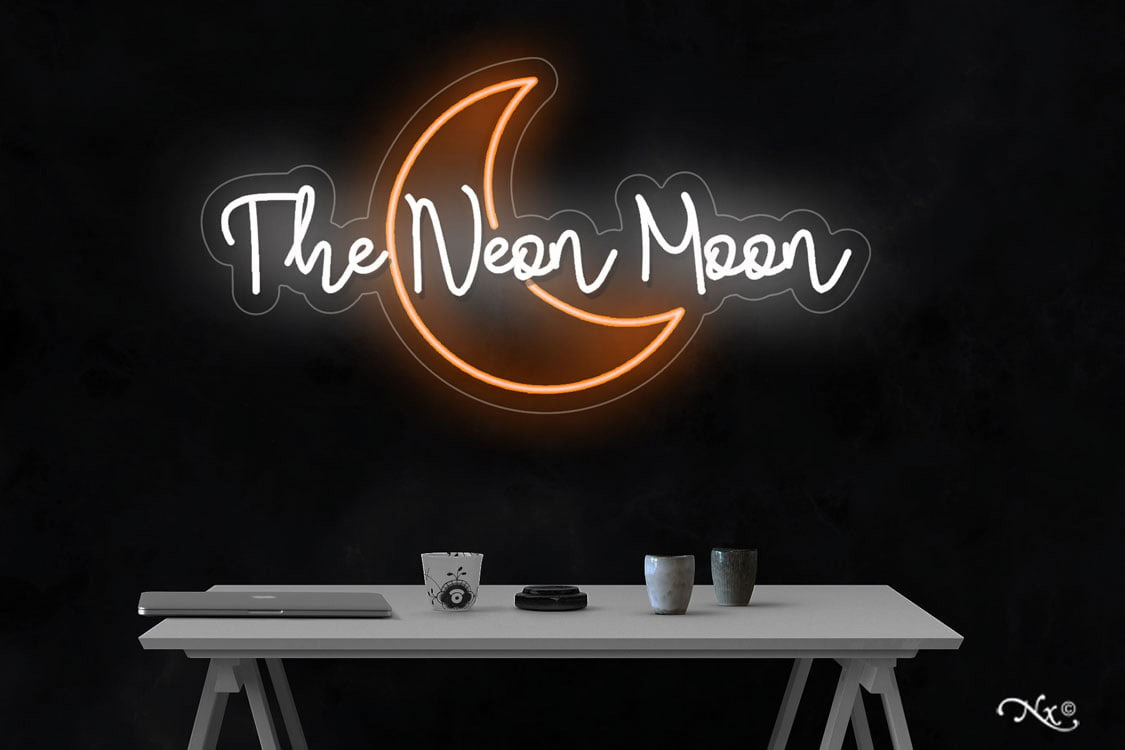 The Neon Moon-LED Neon Sign Made in USA - Walmart.com
