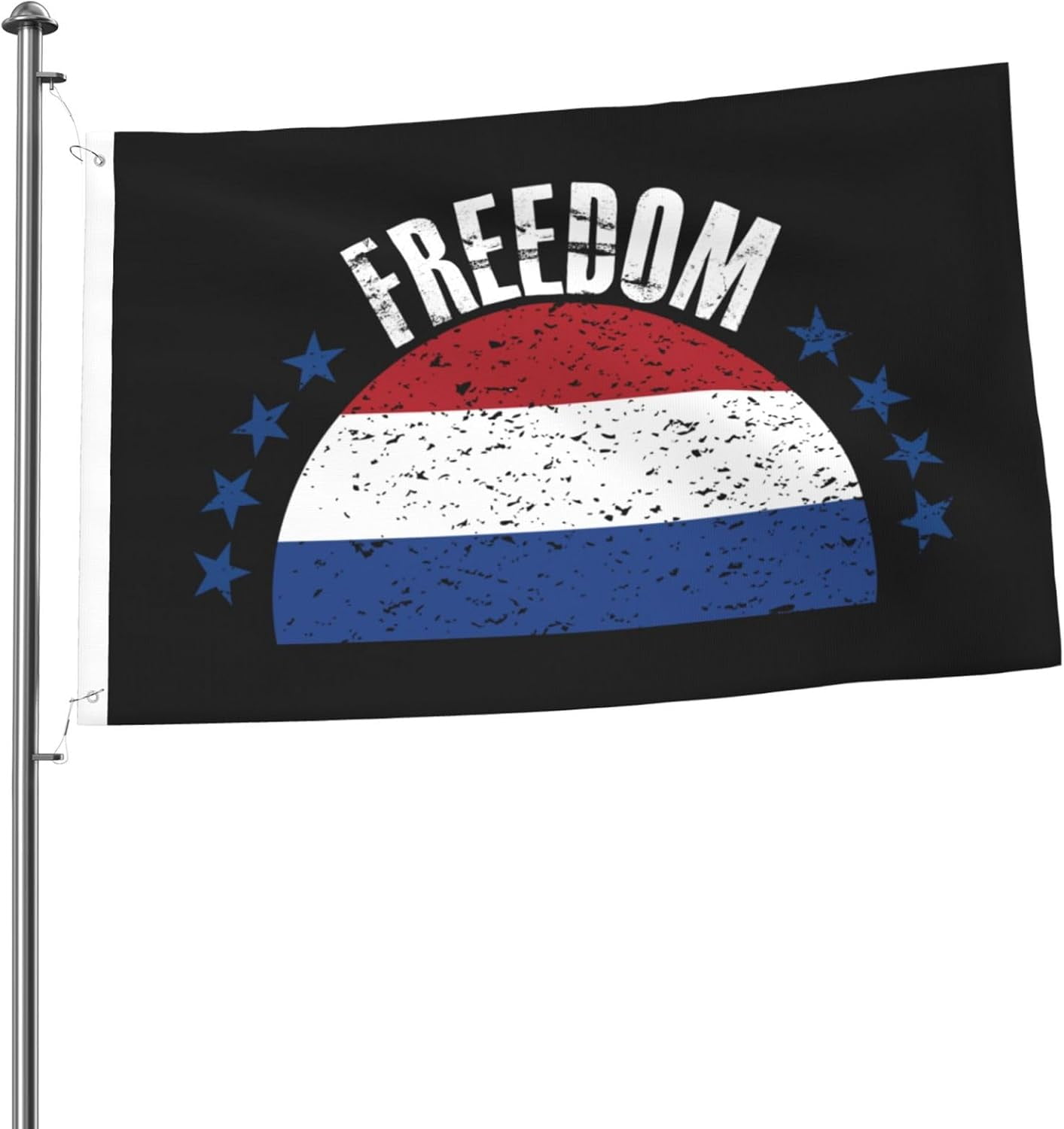The Netherlands Flag And Freedom Flag 2x3 Ft Double-Sided Durable ...