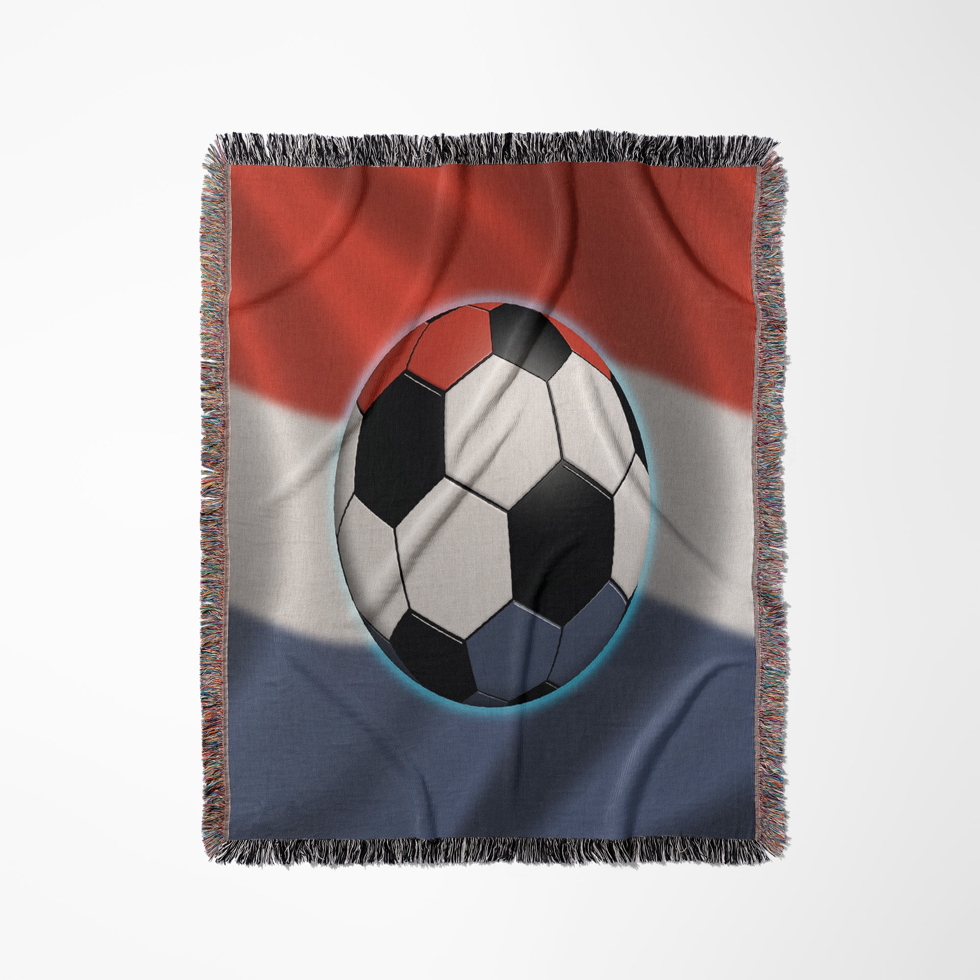 The Netherlands Soccer Ball Concept Dutch Flag Banner Waving National ...