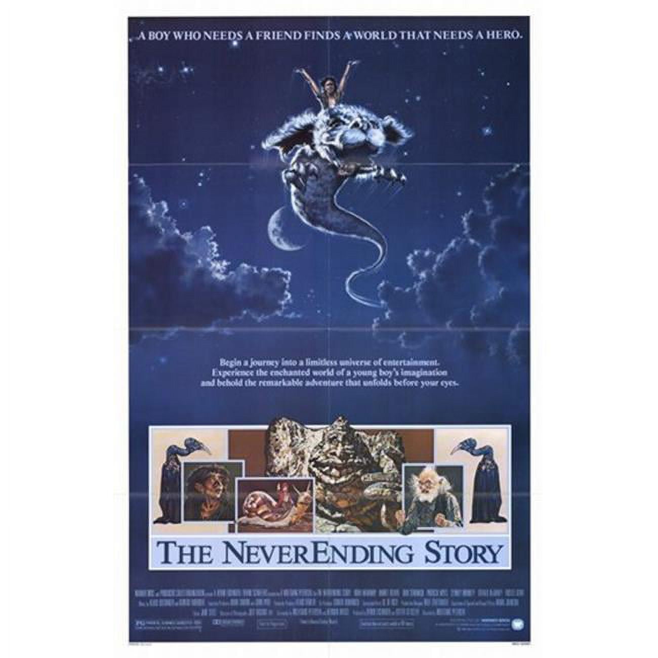 The Neverending Story Movie Poster - 11 x 17 in. - Walmart.com