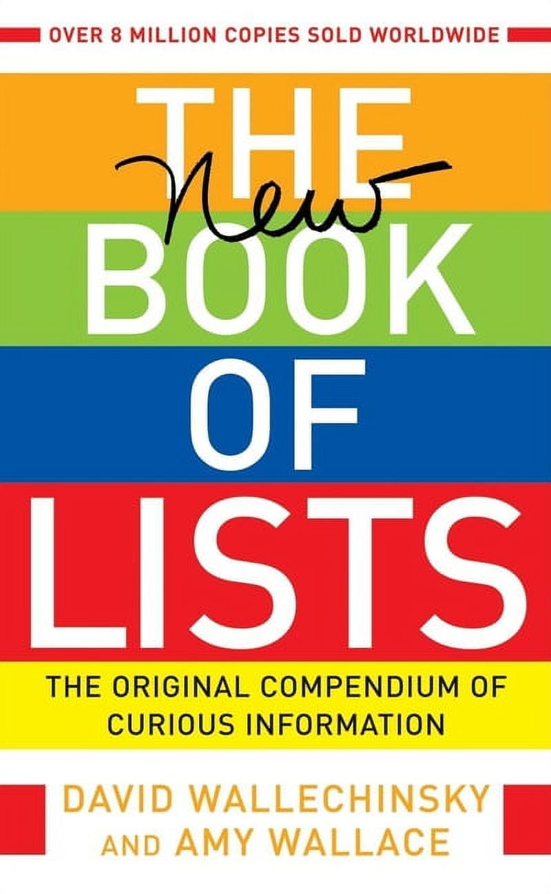 The New Book of Lists: The Original Compendium of Curious Information ...