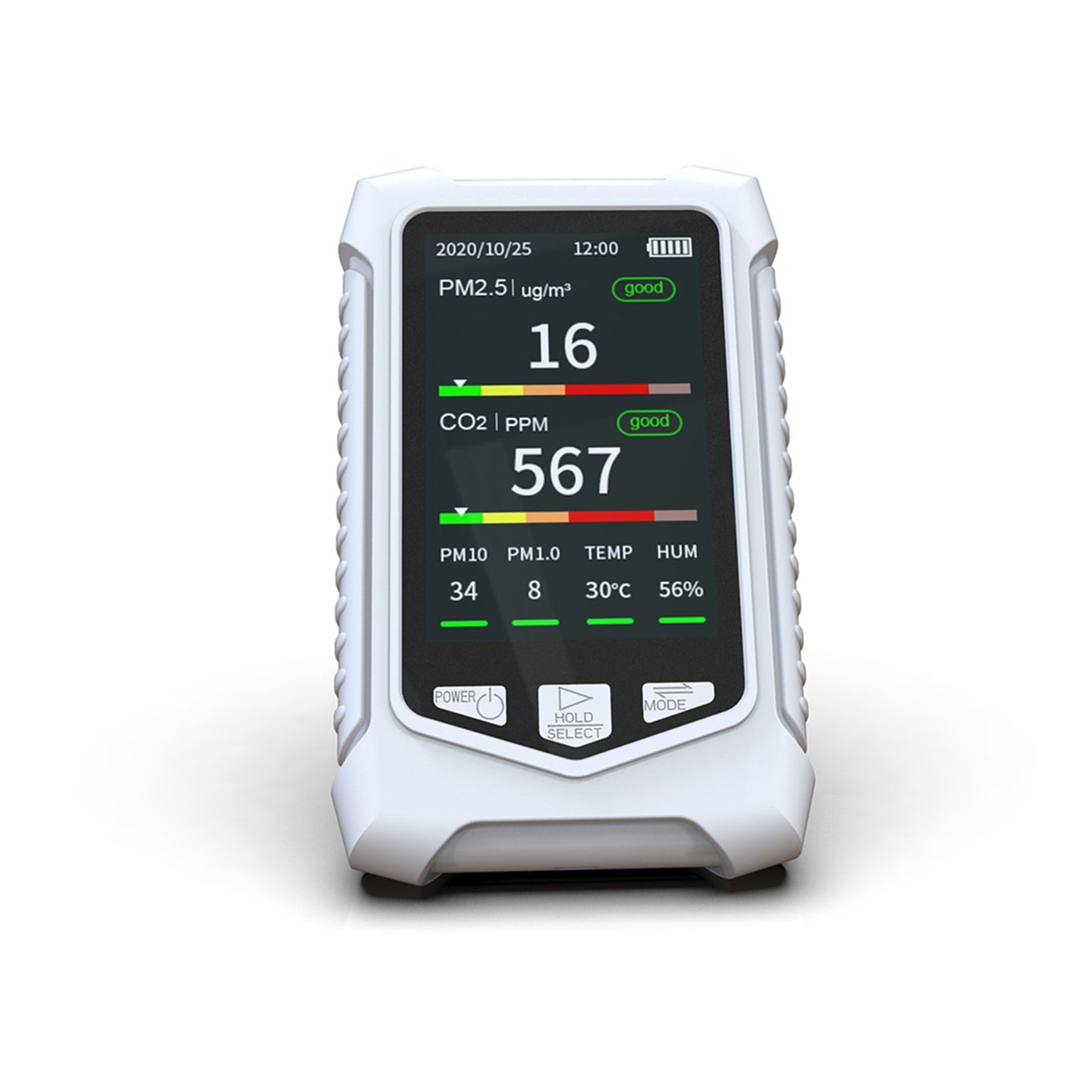 The New Carbon Dioxide Detector CO2 PM2.5 Temperature And Humidity ...