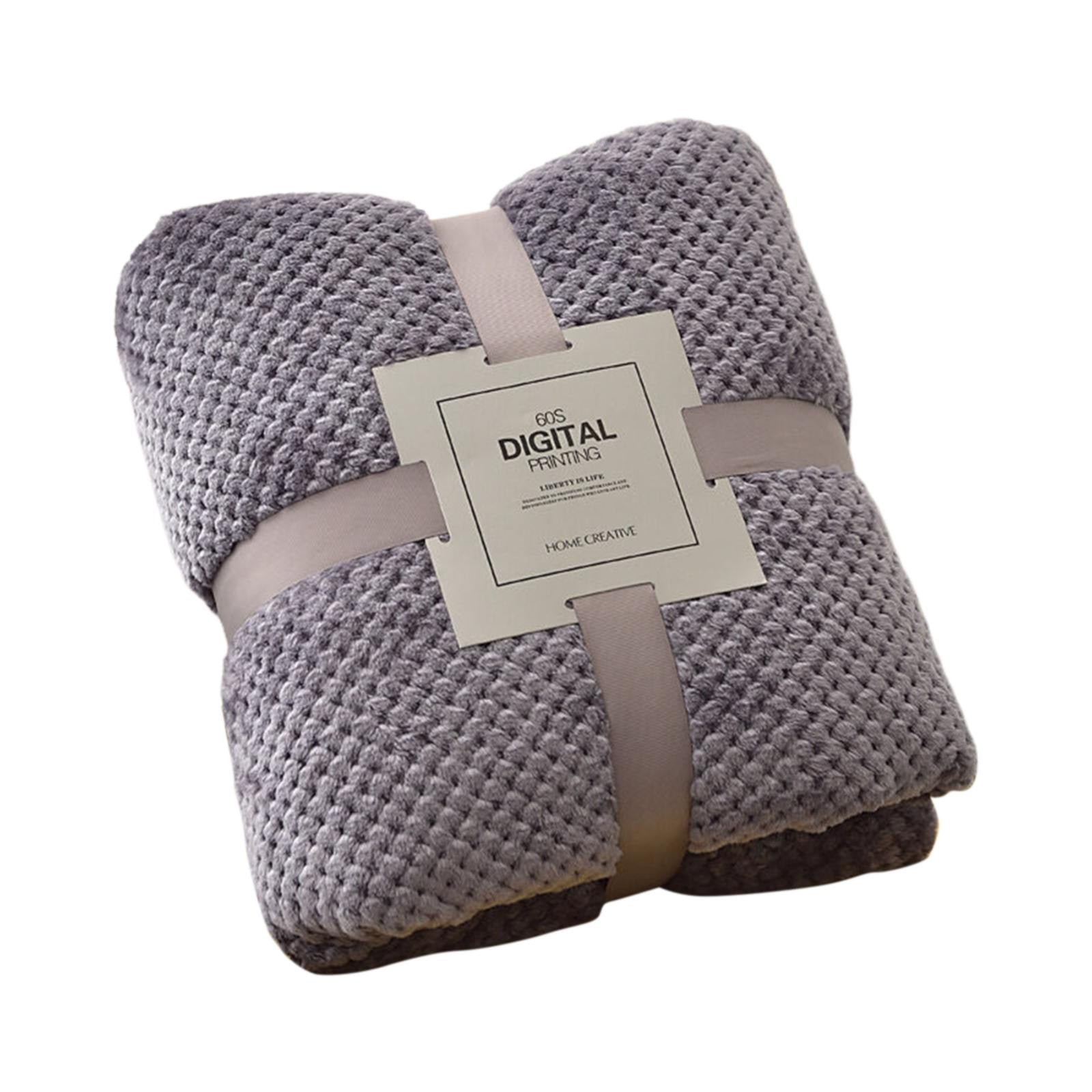 The New Coral Blanket Flannel Solid Color Office Lunch Break Blanket ...