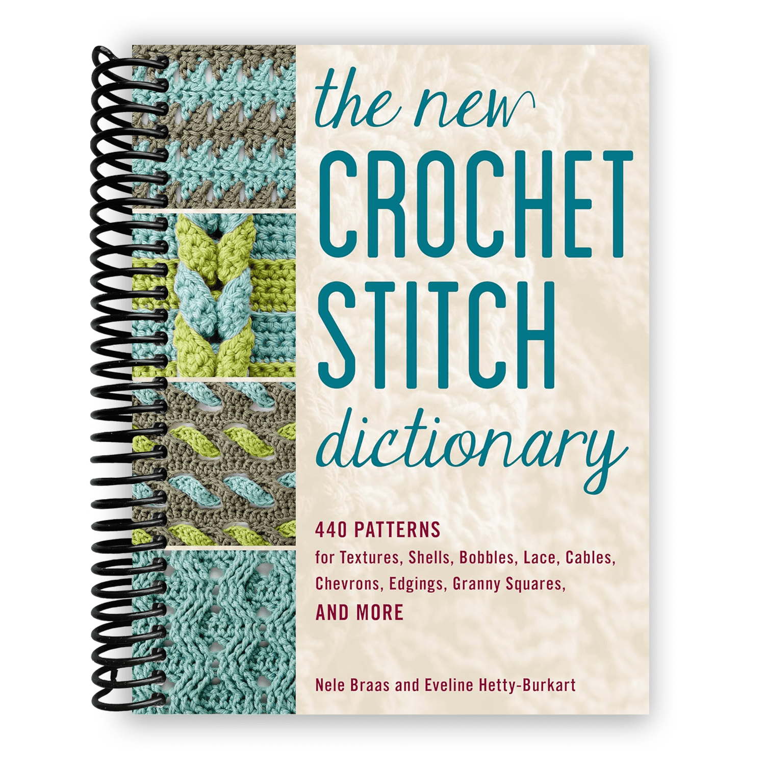 The New Crochet Stitch Dictionairy (Spiral Bound) - Walmart.com