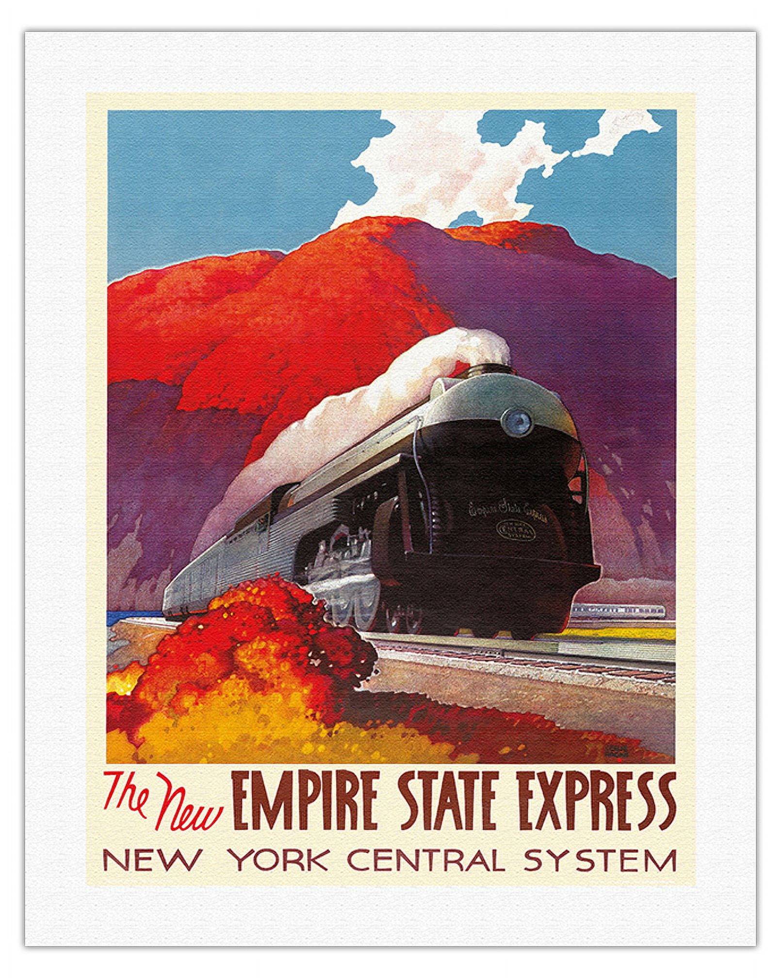 The New Empire State Express - Hudson River Valley - New York Central ...