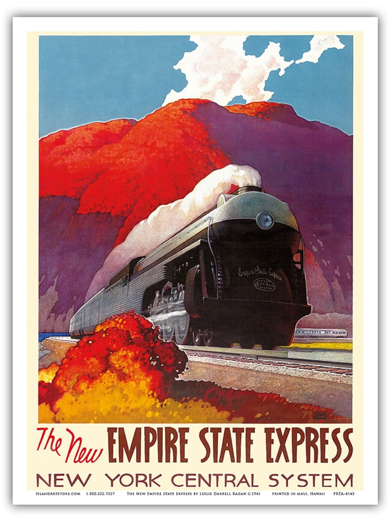 The New Empire State Express - Hudson River Valley - New York Central ...