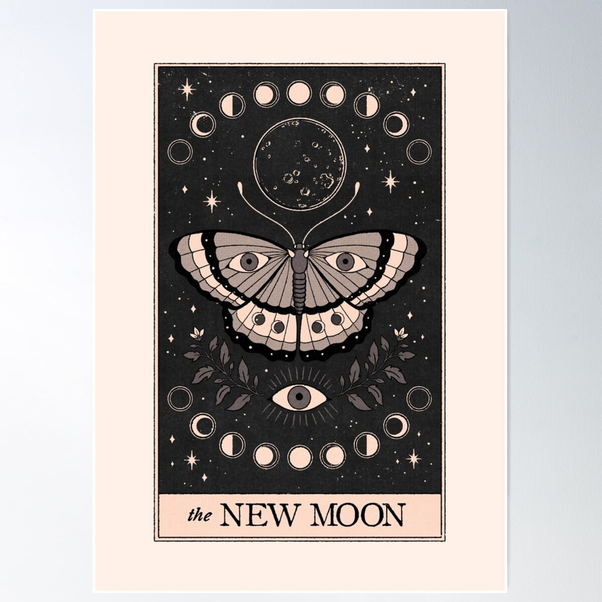 The New Moon Poster Wall Art, Modern Wall Decor For Living Room Bedroom ...