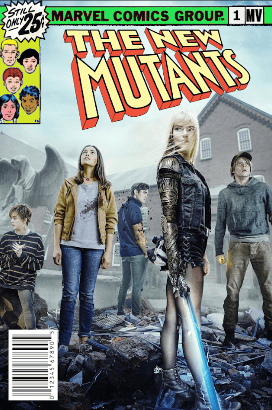 The New Mutants 2020 Movie Poster 24x36 Marvel Superhero Horror Sci-Fi ...