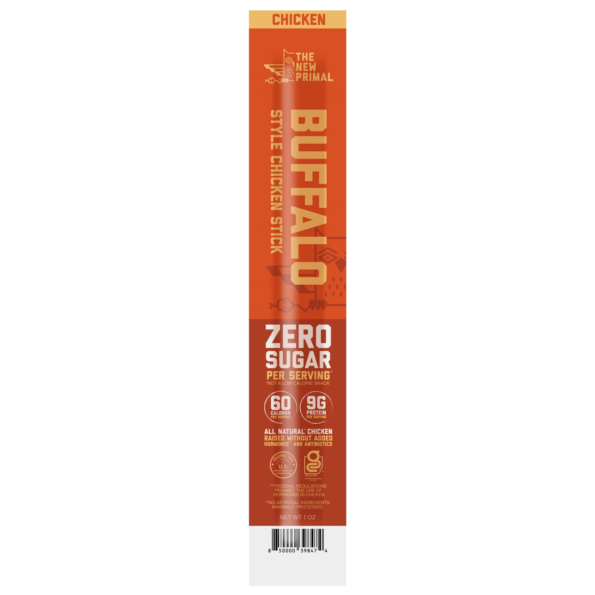 The New Primal Buffalo Chicken Stick 1 oz (Pack Of 20) - Walmart.com