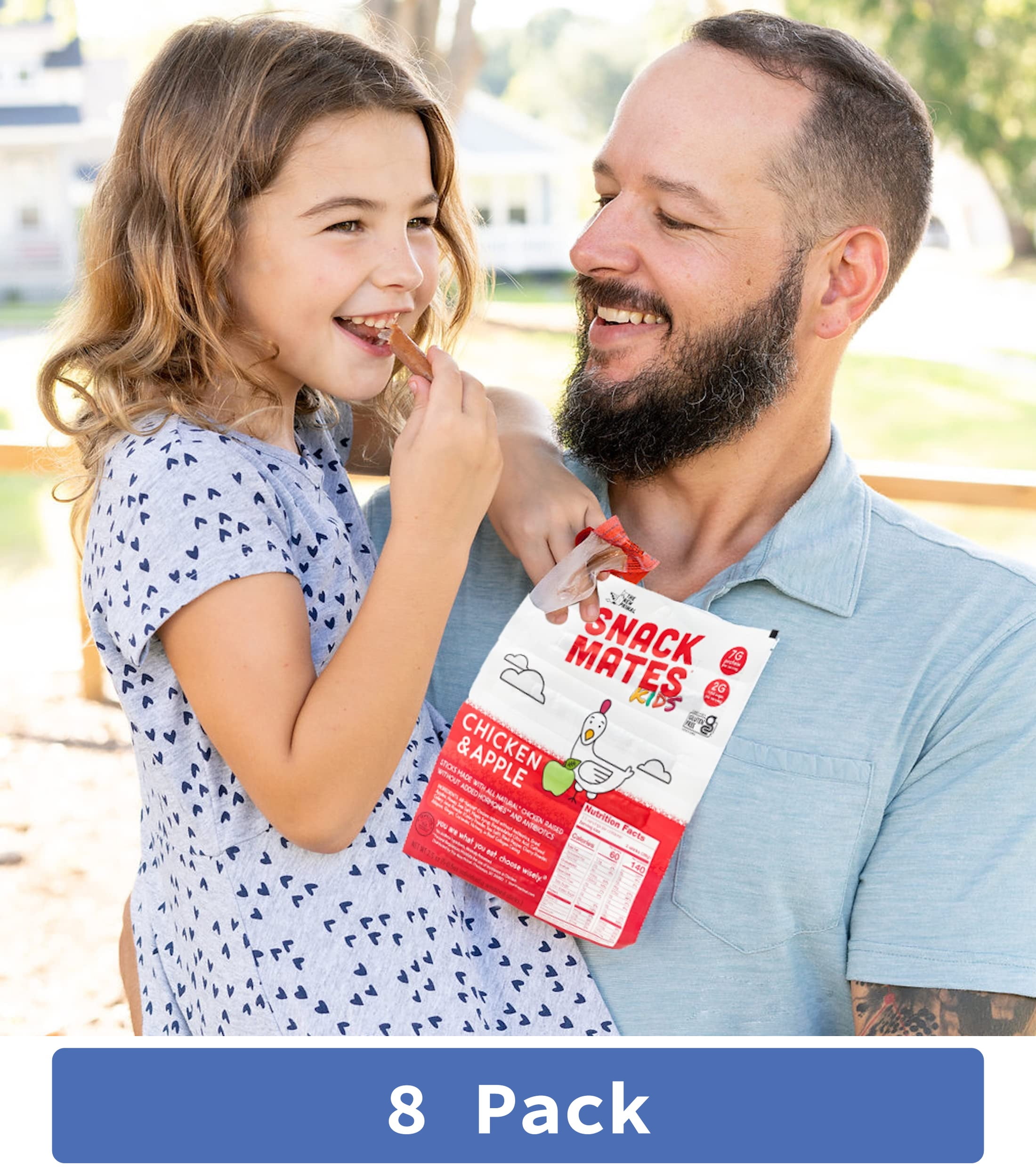 The New Primal Chicken Apple Smoked Snack Stick 2.5 oz (Pack of 8 ...