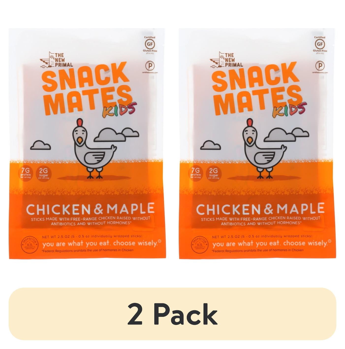 (2 pack) The New Primal Snack Mates Chicken and Maple, 2.5 oz - Walmart.com