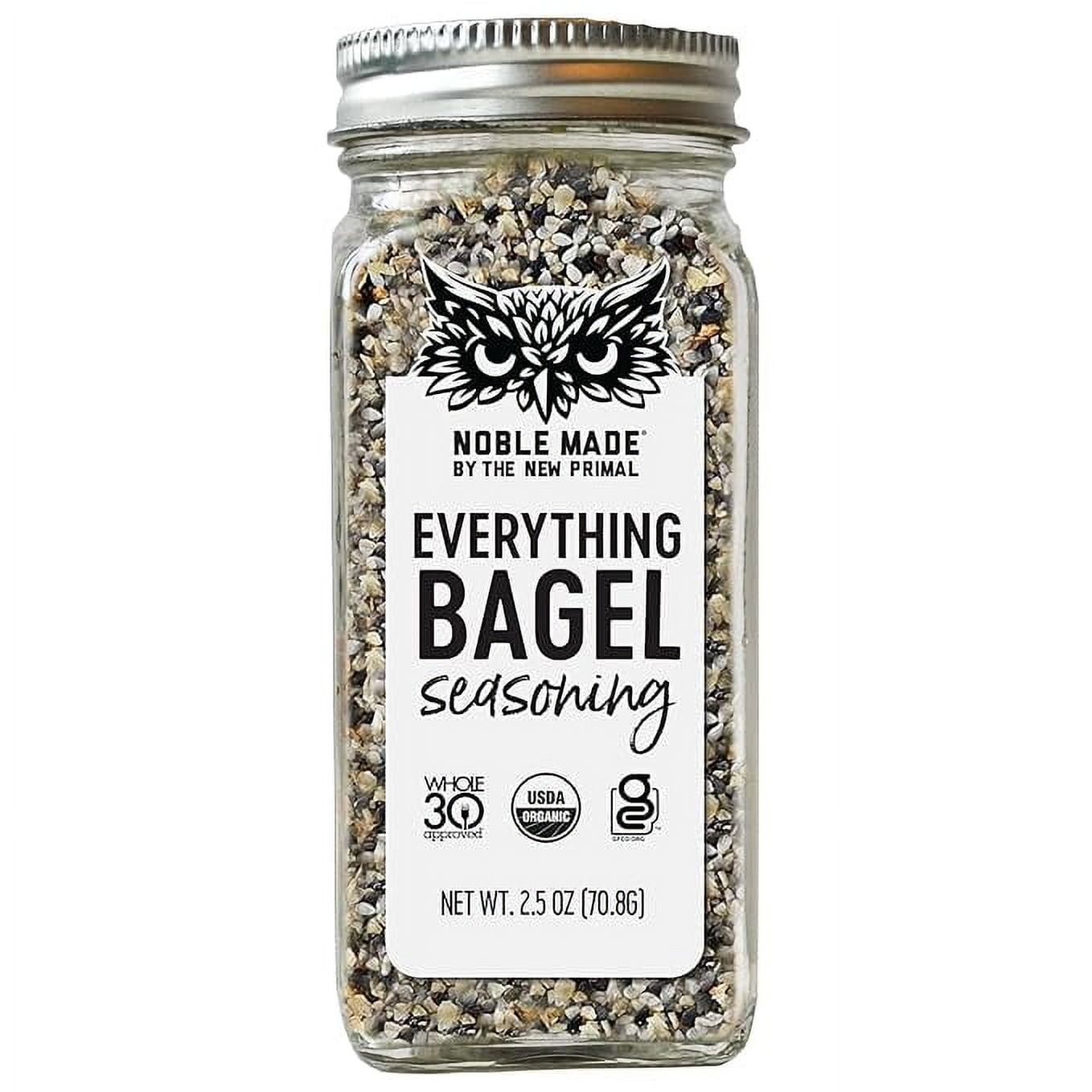 The New Primal THE NEW PRIMAL Organic Everything Bagel Seasoning, 2.5 ...