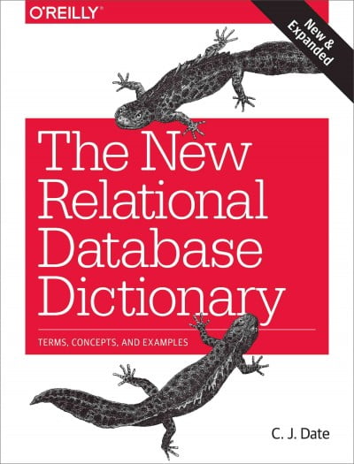 The New Relational Database Dictionary (Paperback) - Walmart Business Supplies