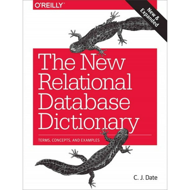 The New Relational Database Dictionary (Paperback) - Walmart Business Supplies