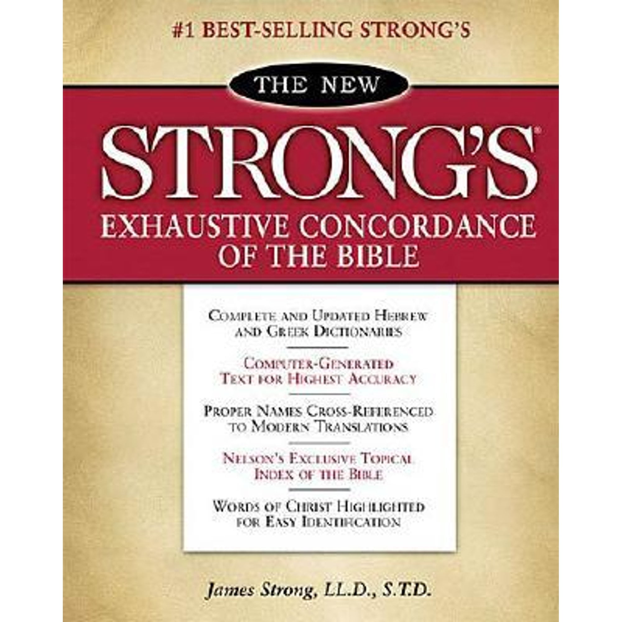 Pre-Owned The New Strong's Exhaustive Concordance of the Bible ...