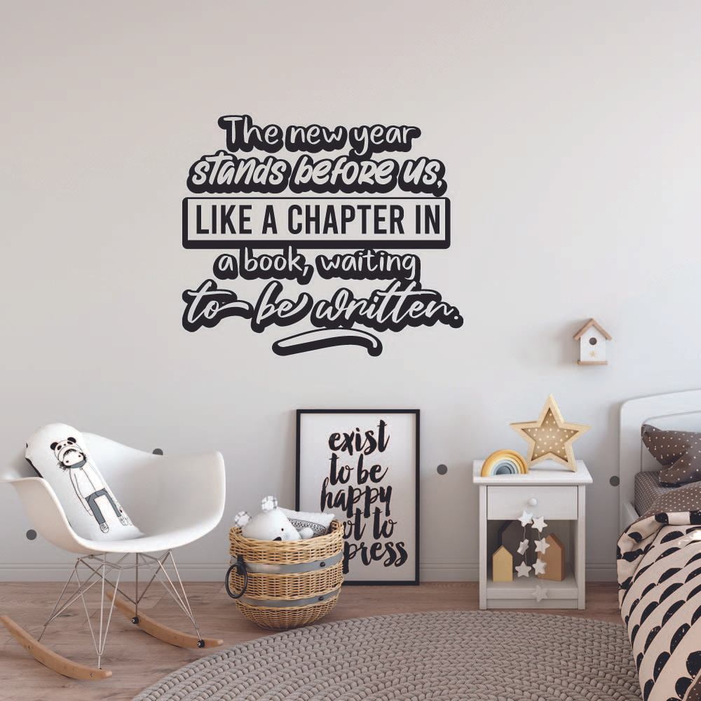 The New Year Stands Before Us Like A Chapter In A Book Waiting To Be ...