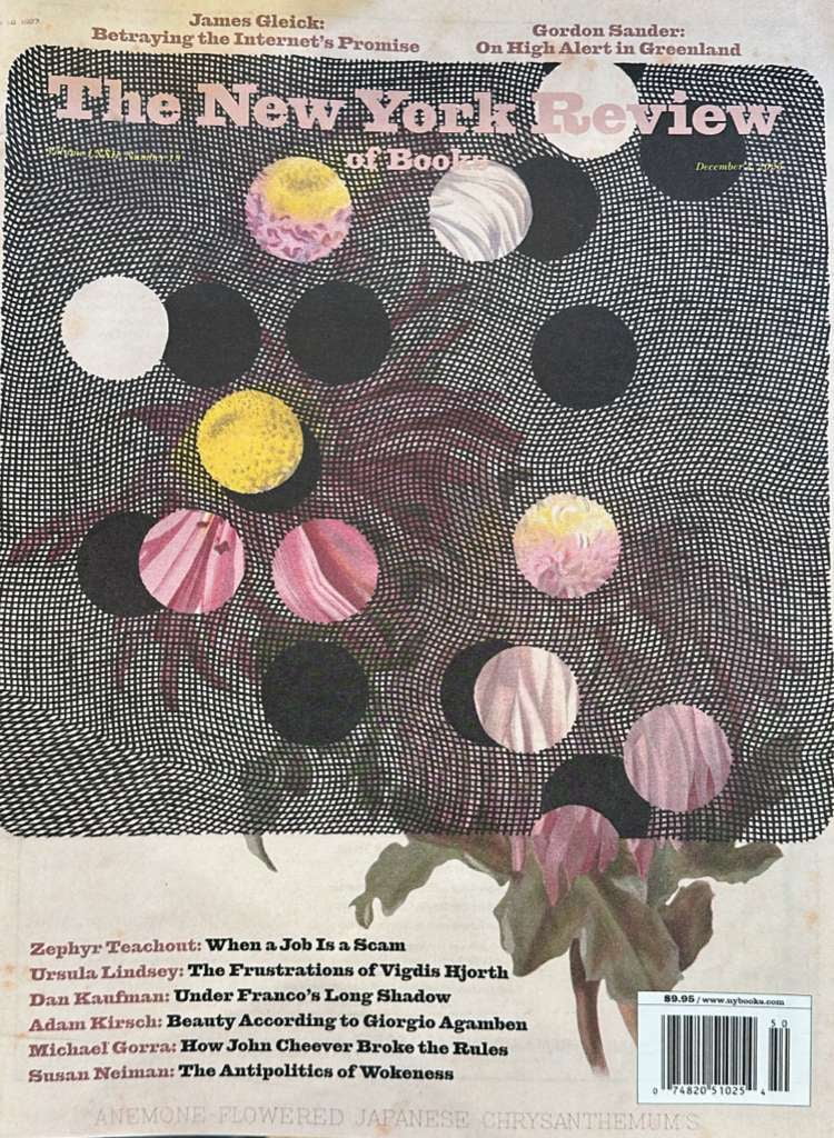 The New York Review Of Books Magazine November 19, 2025 - Walmart.com