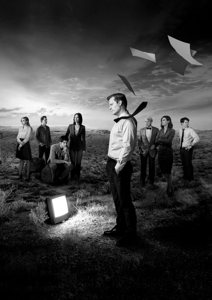 The Newsroom Poster 12x16 Art Print on Metal Sign 12in x 16in Multi ...