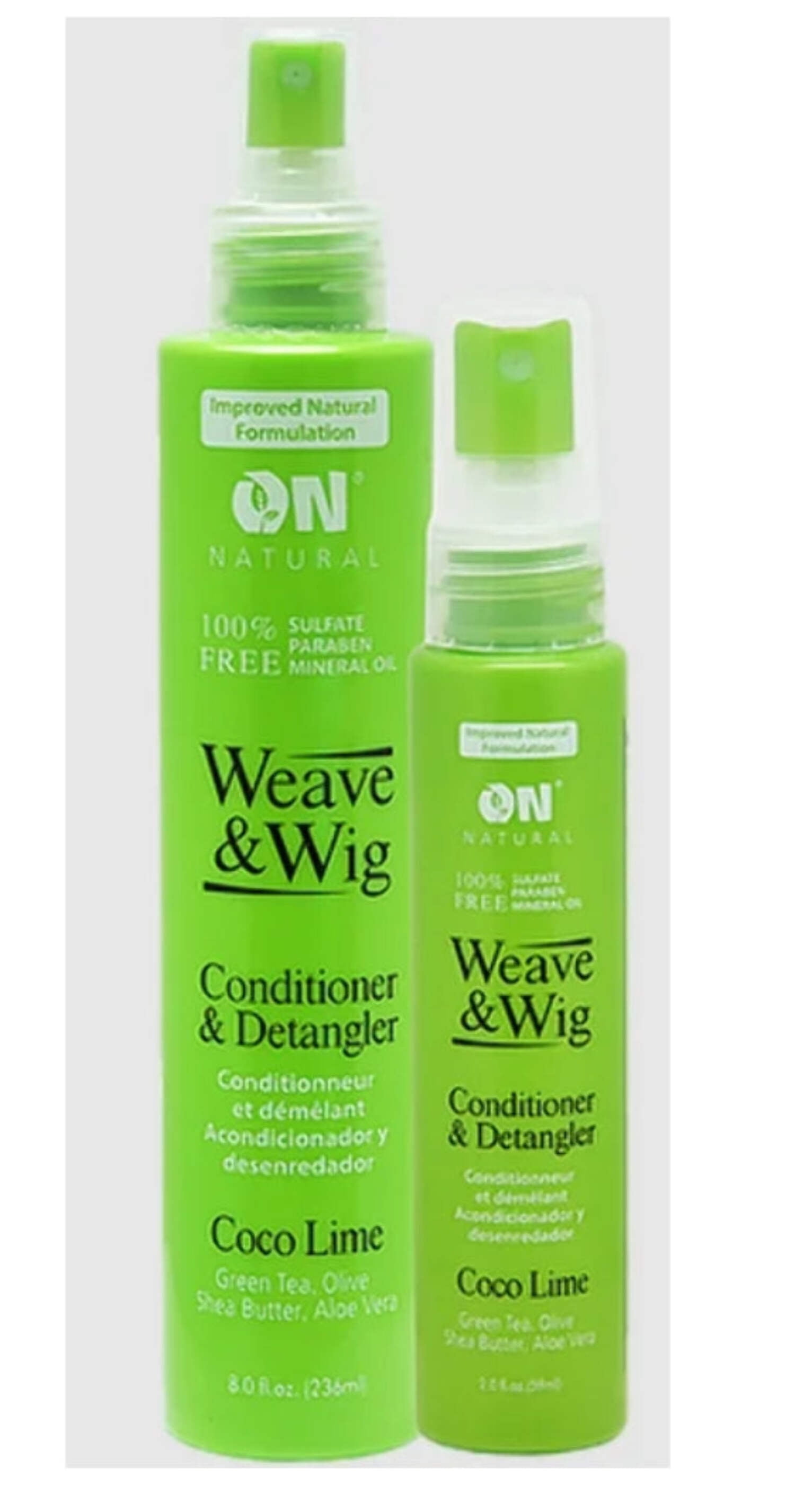 The Next Image - On Natural Weave Wig Conditioner Detangler Coco Lime ...