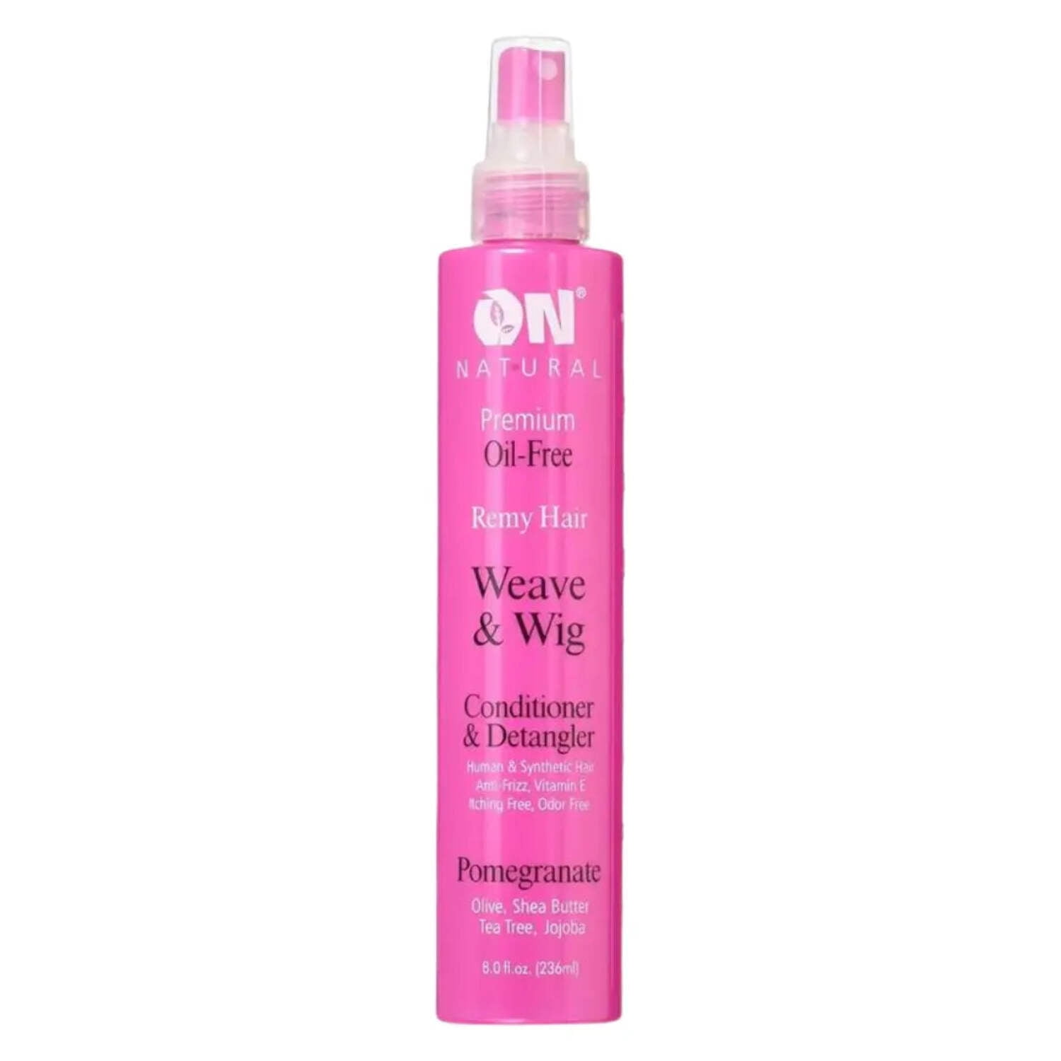 ON Organic Natural Weave Wig Premium Oil-Free Conditioner Detangler - 2 ...