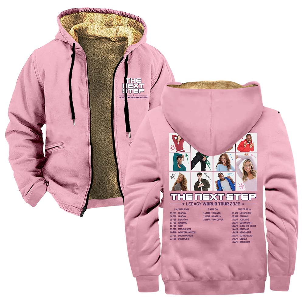 The Next Step Legacy World Tour 2026 Zipper Hoodies Women Men Jacket ...
