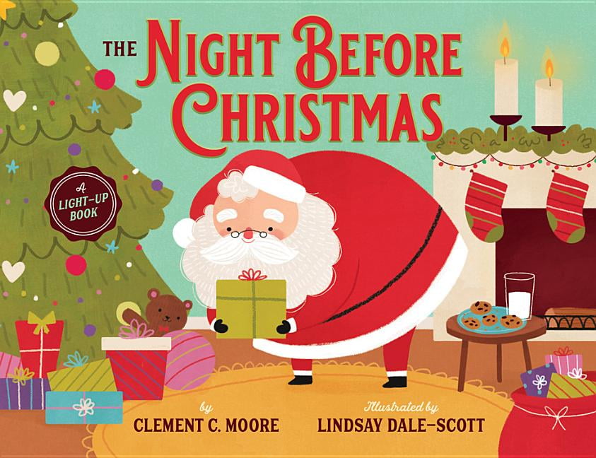 The Night Before Christmas : A Light-Up Book (Board book) - Walmart.com