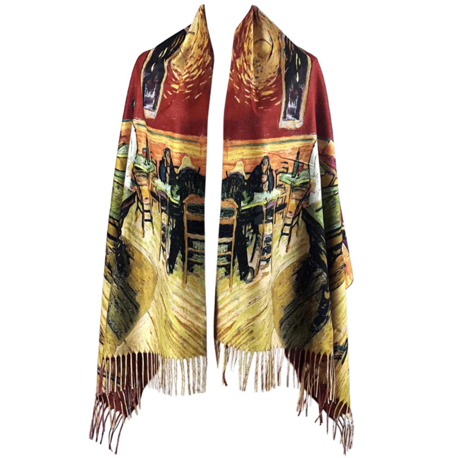 The Night Café Scarf: Wrap Yourself in a Masterpiece - Walmart.com