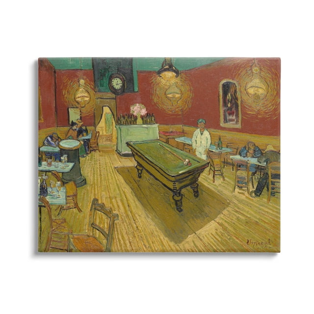 The Night Café Van Gogh Scene Painting Travel & Places Painting Gallery ...