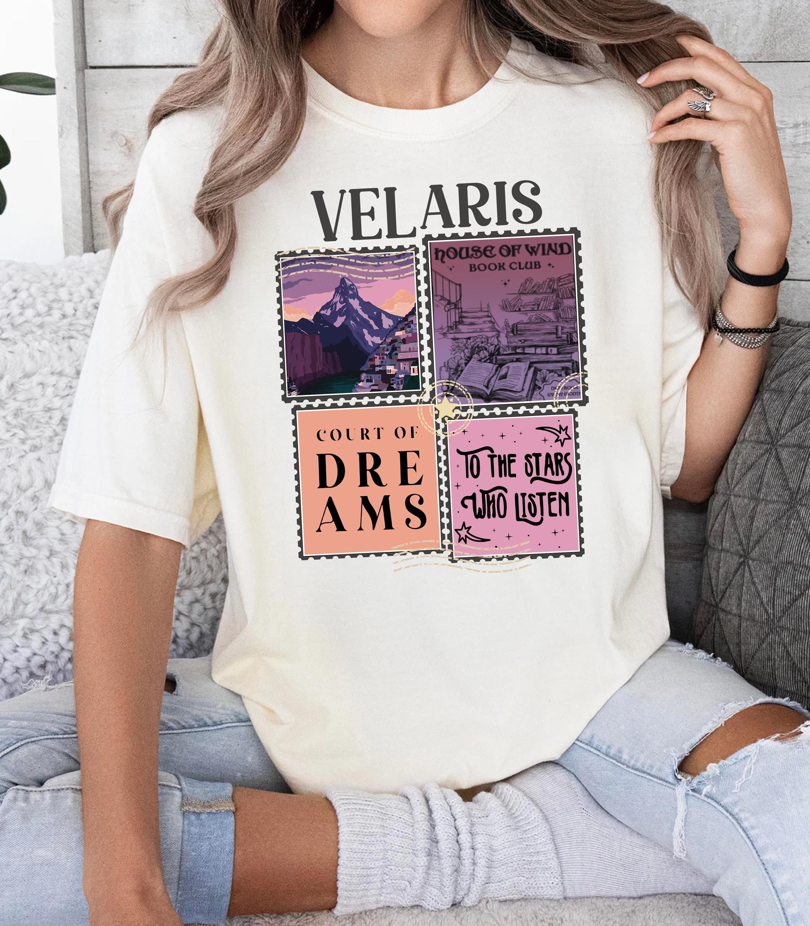 The Night Court Shirt Velaris City of Starlight Tee ACOTAR Court of ...