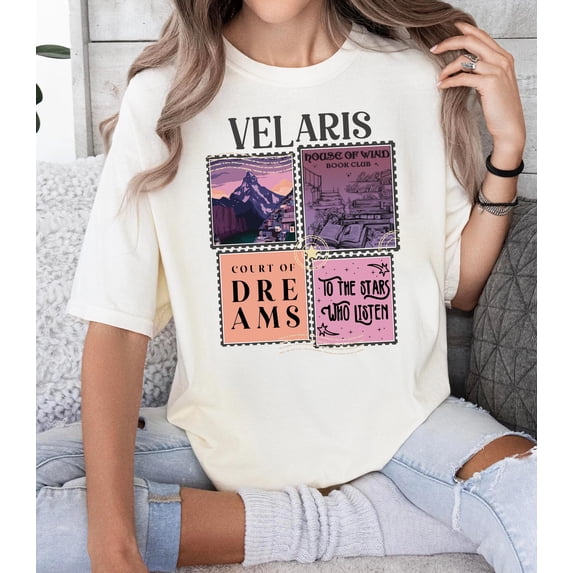 The Night Court Shirt Velaris City of Starlight Tee ACOTAR Court of ...