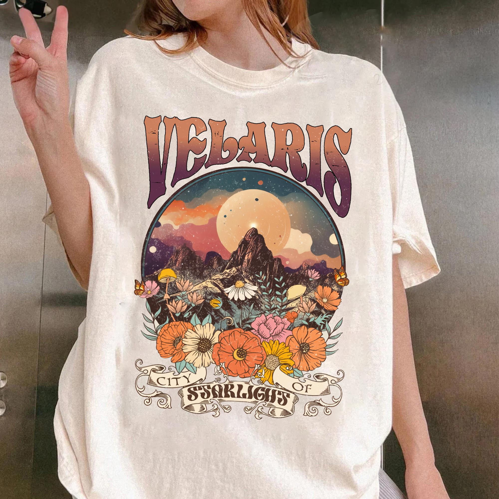 The Night Court Velaris – City Of Starlight T-Shirt Velaris The Night ...