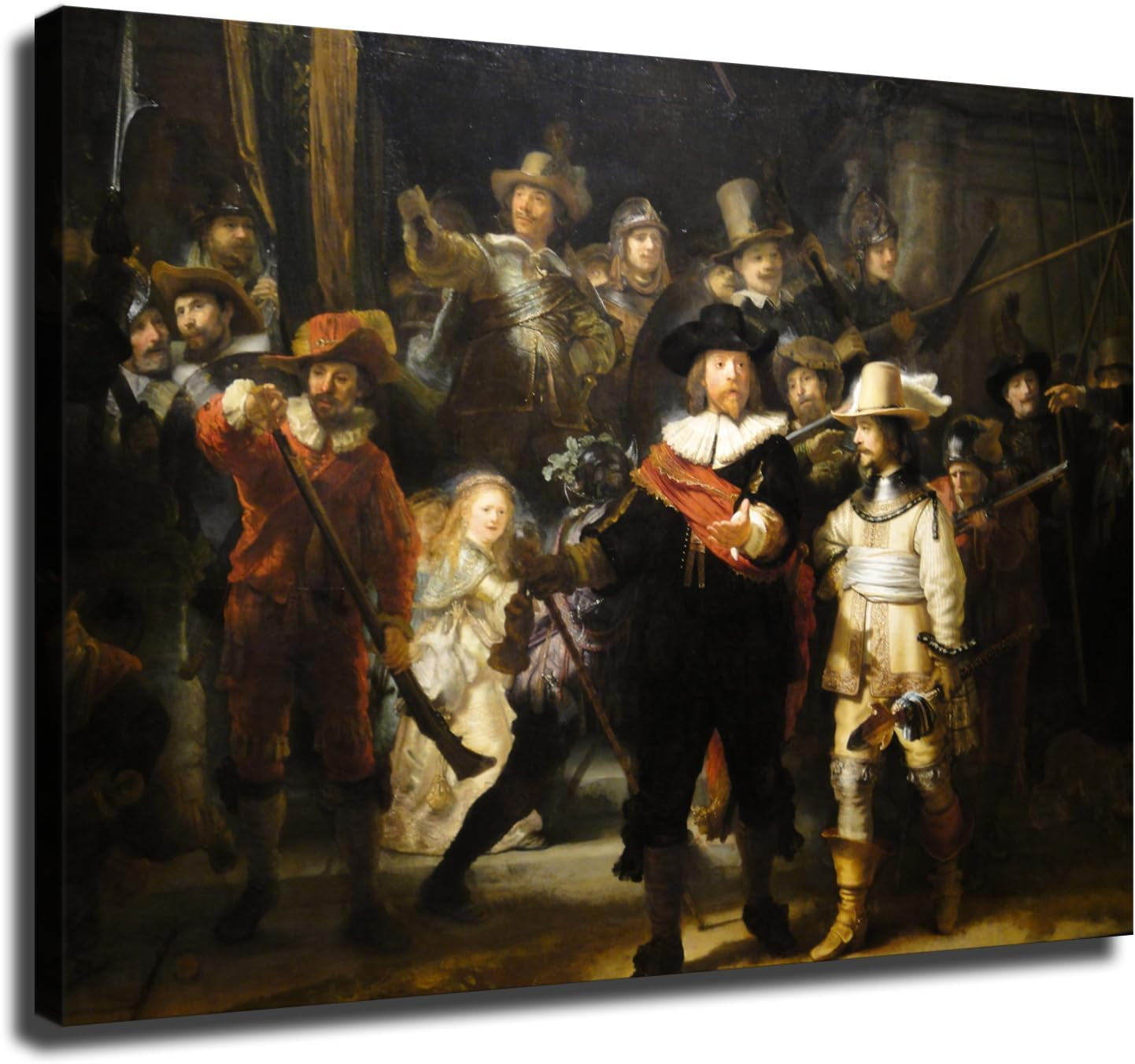 The Night Watch By Rembrandt Canvas Wall Decor Art Painting Prints on ...