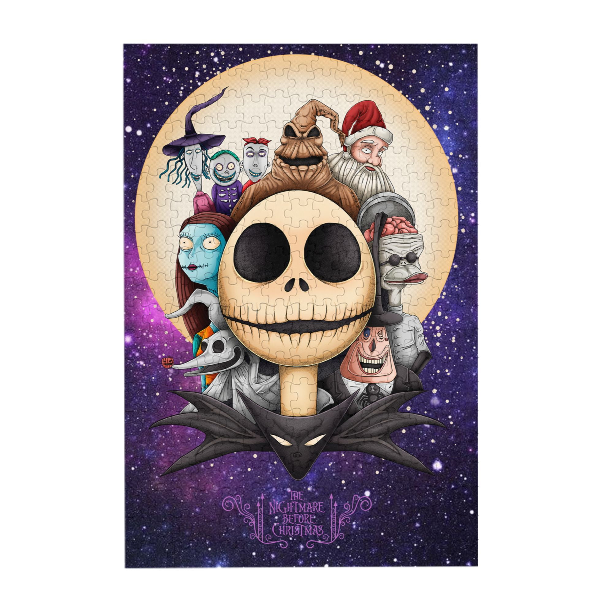 The NightMare Before Christmas 300 Piece Puzzles,Wooden Jigsaw Puzzle ...