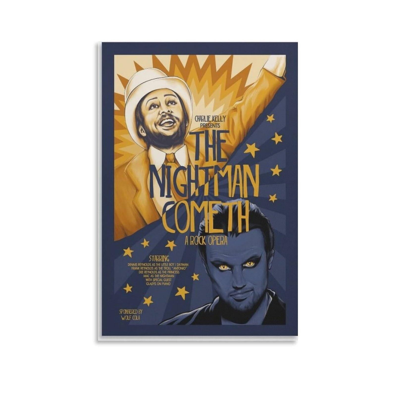 The Nightman Cometh Movie Posters Print Photo Art Painting Canvas ...