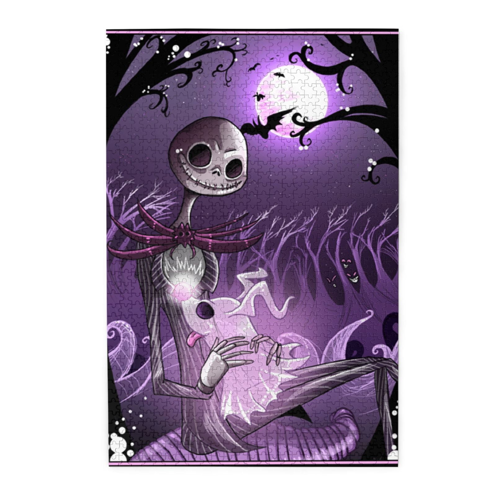 The Nightmare Before Christmas 1000 Pieces Wooden Puzzle Jigsaw Puzzles ...