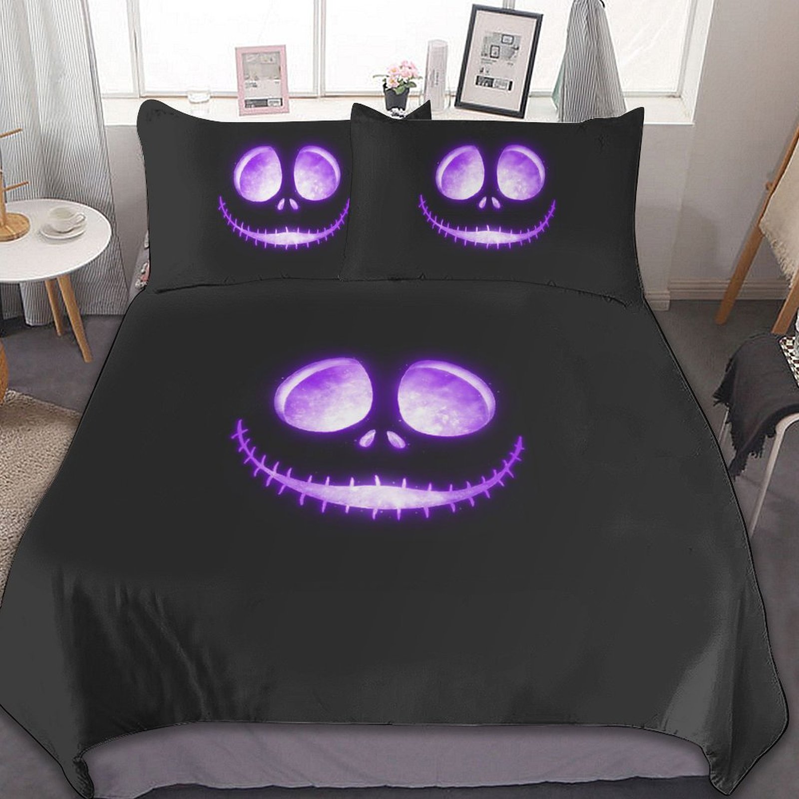 The Nightmare Before Christmas 3 Piece Bedding Sets Decor Comforter ...