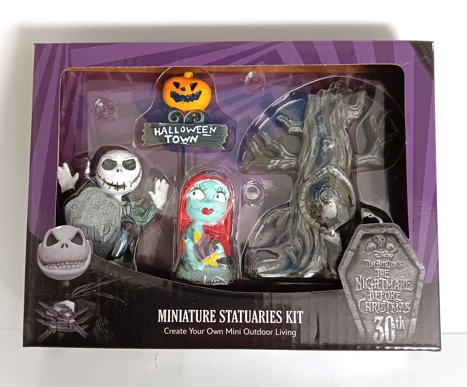 The Nightmare Before Christmas 30th Anniversary Mini Statuaries Kit ...