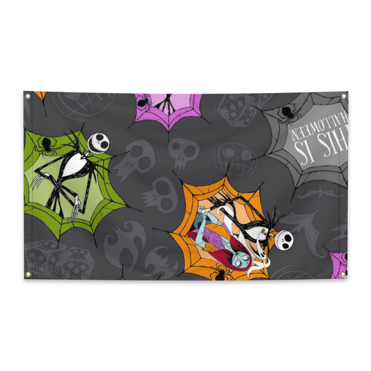 The Nightmare Before Christmas 3x5 ft Face Flag - Vivid Color and Fade ...