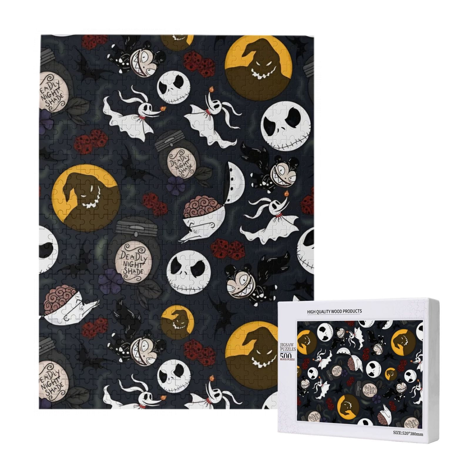 The Nightmare Before Christmas Anime Puzzles Boys Girls Teens 300/500 ...