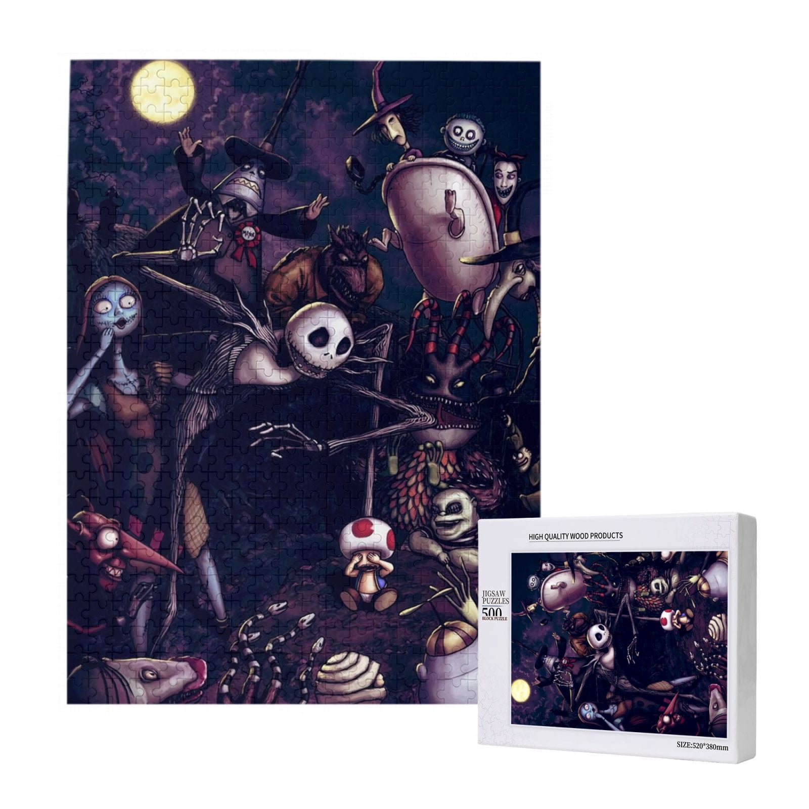 The Nightmare Before Christmas Anime Puzzles Boys Girls Teens 300/500 ...