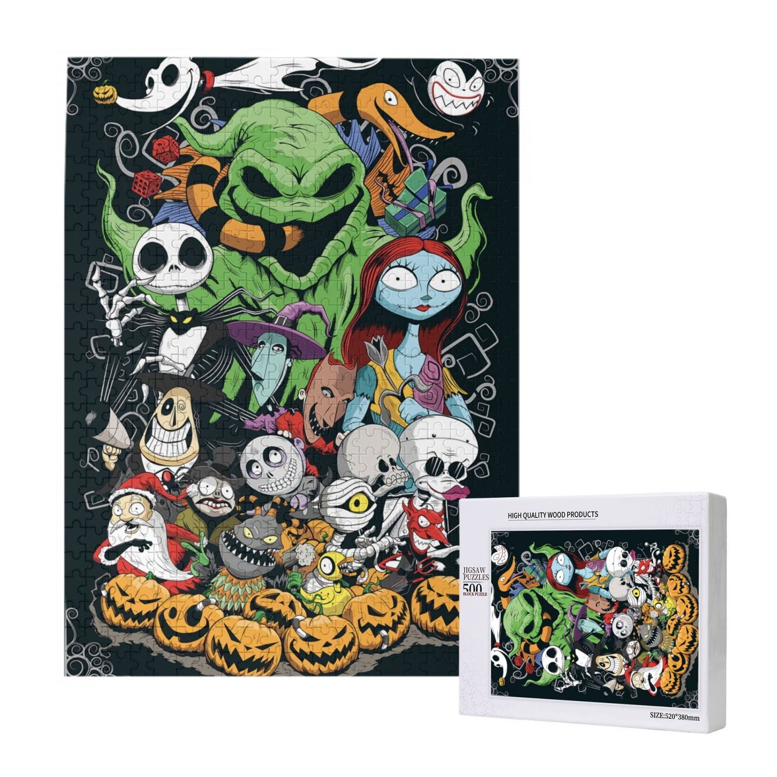 The Nightmare Before Christmas Anime Puzzles Boys Girls Teens 300/500 ...