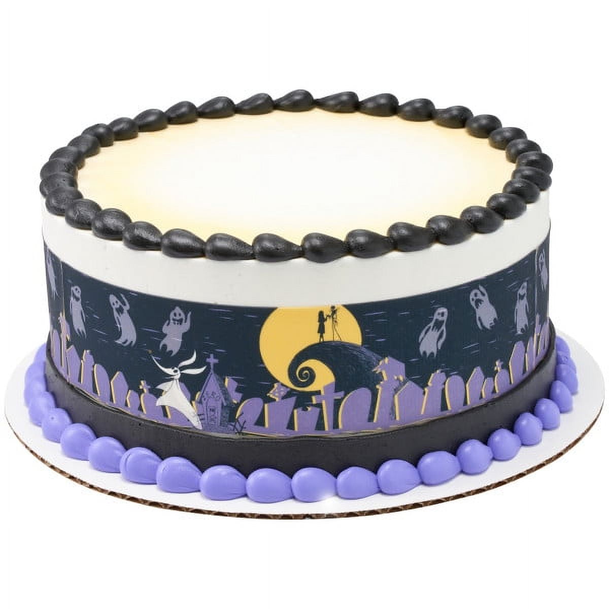 Nightmare Before Christmas Sheet Cake