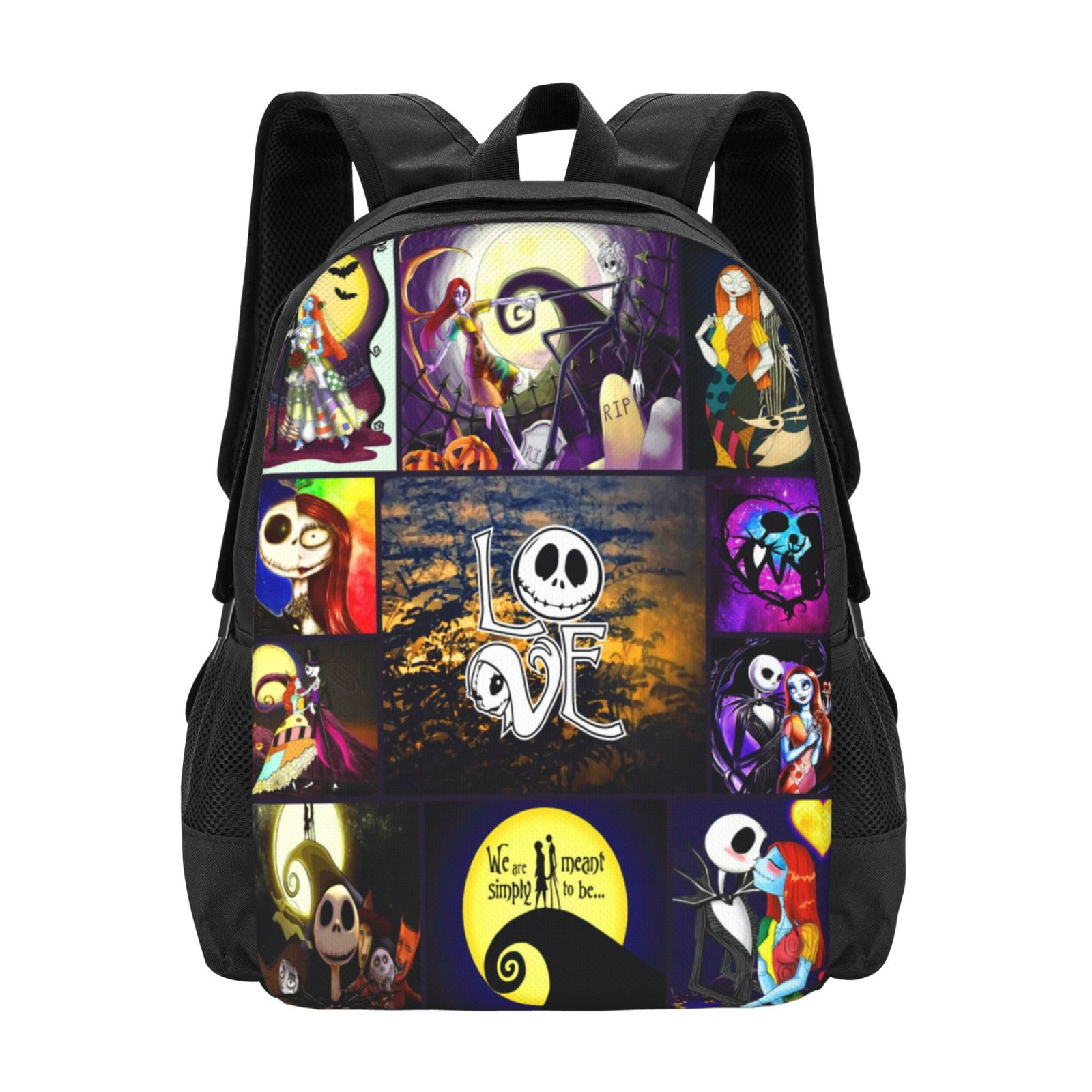 The Nightmare Before Christmas Backpack, Jack and Sally 3D Print 3D ...