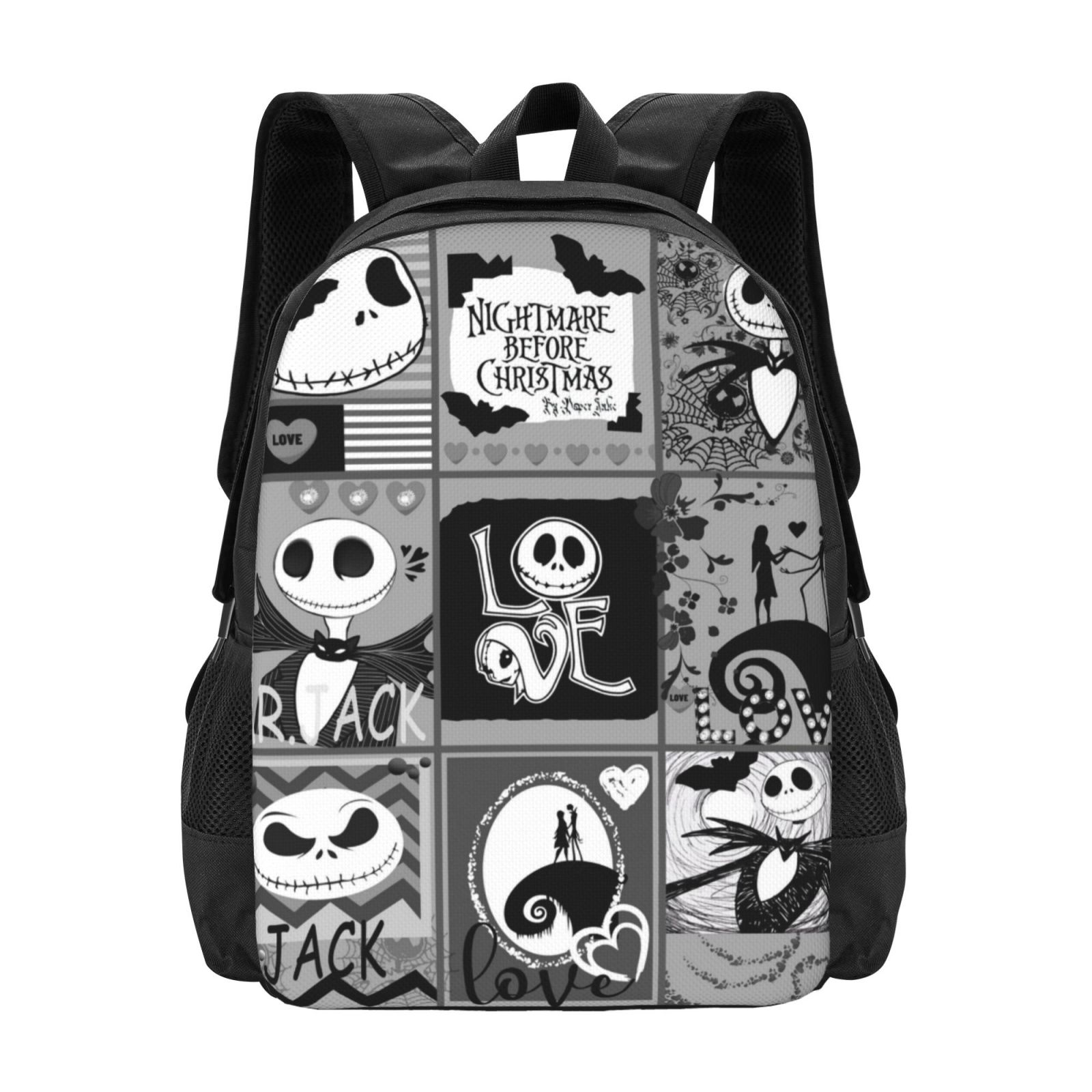 The Nightmare Before Christmas Backpack, Jack and Sally 3D Print 3D ...