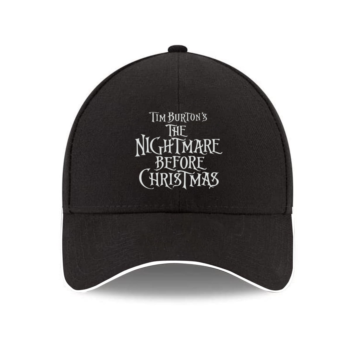 The Nightmare Before Christmas Baseball Cap Adult Baseball Cap with ...