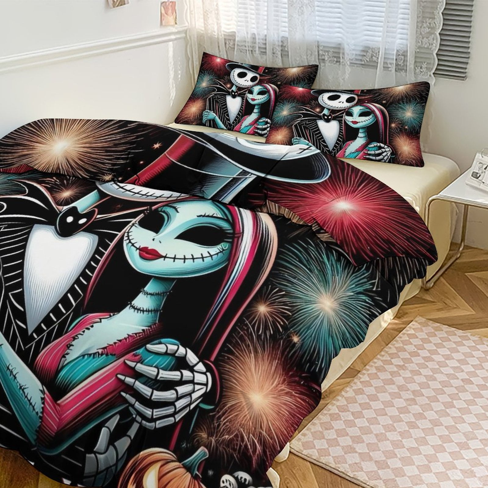 The Nightmare Before Christmas Bedding Set with Quilt Cover and 2 ...