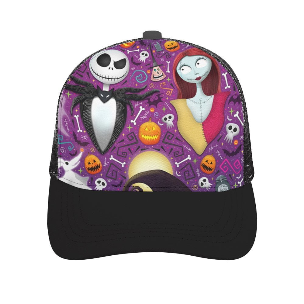 The Nightmare Before Christmas Caps Breathable Baseball Cap Dad Hat ...